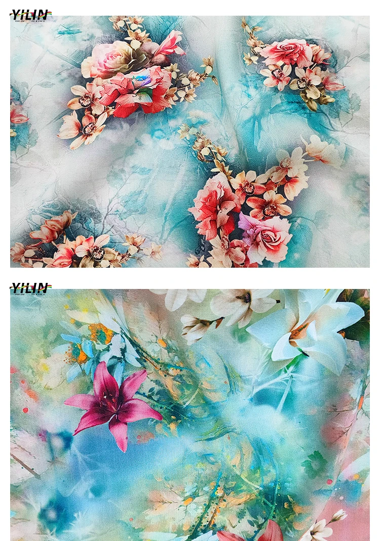 45s Spun Rayon Fabric Digital Printing Viscose Fabrics Print Chalis 45s-spun-rayon-fabric-digital-printing-viscose-fabrics-print-chalis