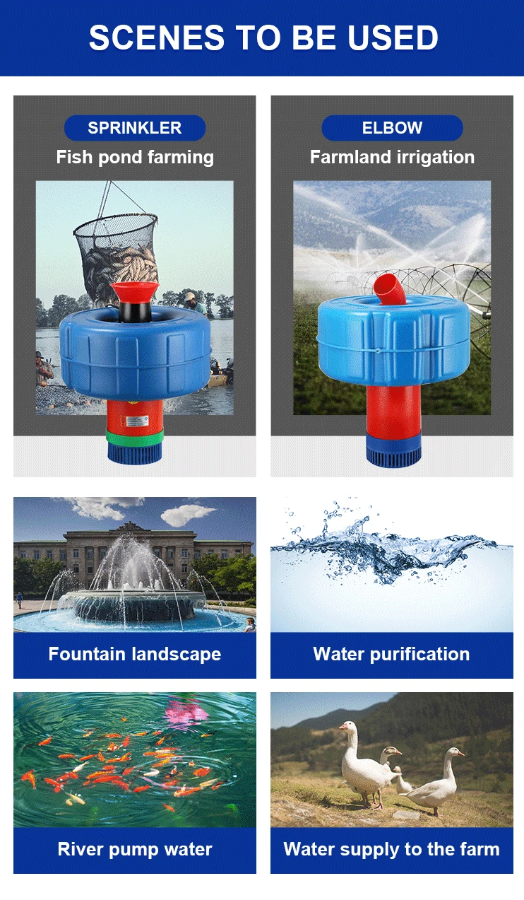 Solar Oxygen Aerator & Pond Fountain Pump - Solar Powered, Odm