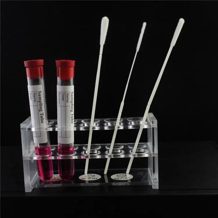 Universal Viral Transport Collection Kit Lab Tube Vtm With Nasal Swab ...