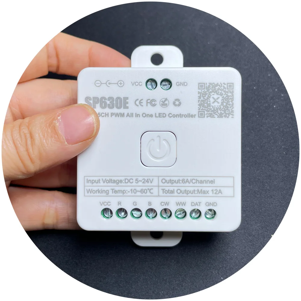 SP630e Led Controller Rgbic Rgbcct Rgbw Rgb Cct 5v 12v 24v Cob Pwm ...