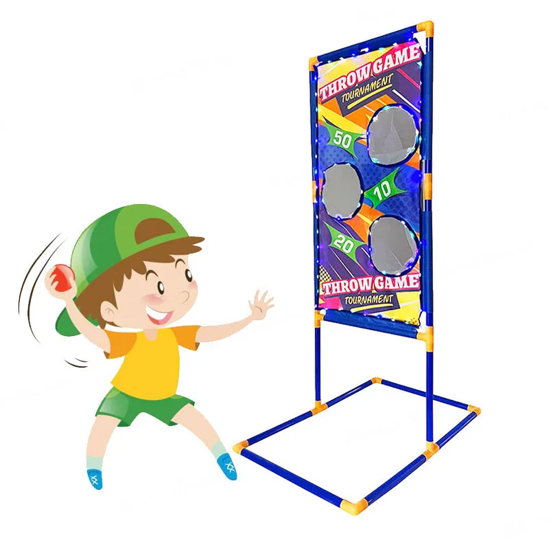 2in1 Led Light Up Shooting Target Portable Activities Backyard Sports ...