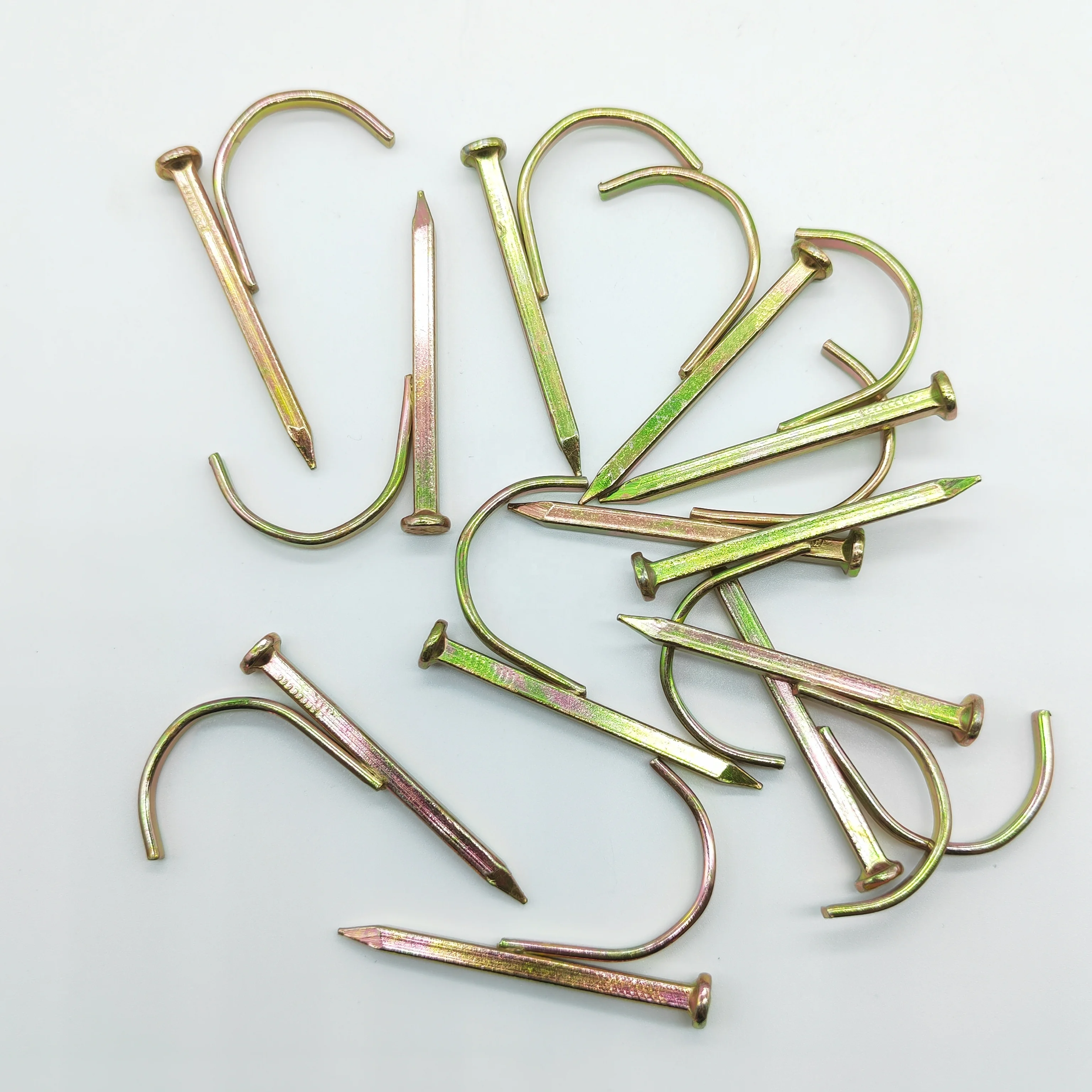 Factory Delivery Conduit Hook Pipe Nail Carbon Steel Galvanized Color ...