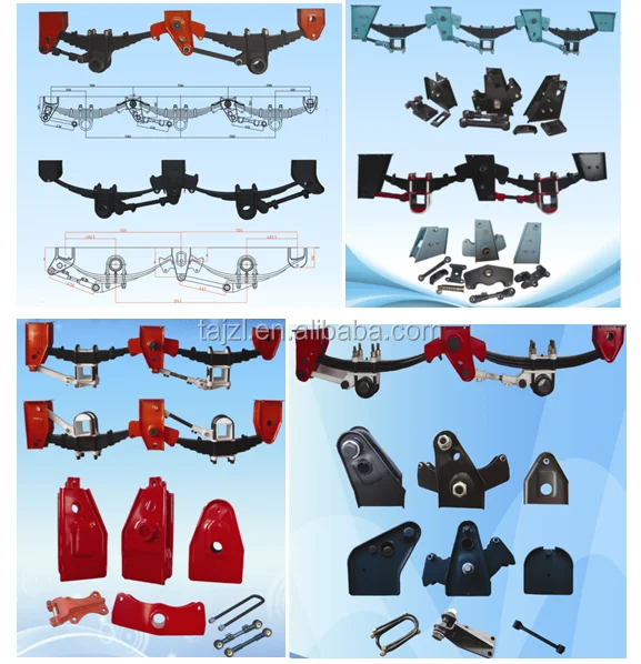 Hot Sell 14tons Bpw Air Suspension Systems For Semi Trailer And Air Bag ...