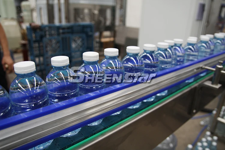 Automatic 4000bph PET Bottle Filling Machine by SHEENSTAR