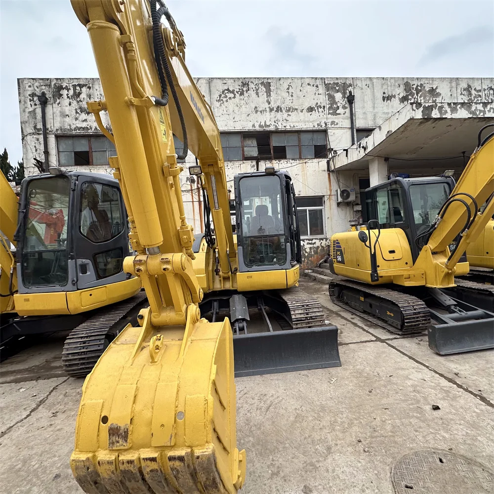 7 Ton Used Mini Small Excavator Komatsu Pc70 Pc75 Pc78 Compact Crawler ...