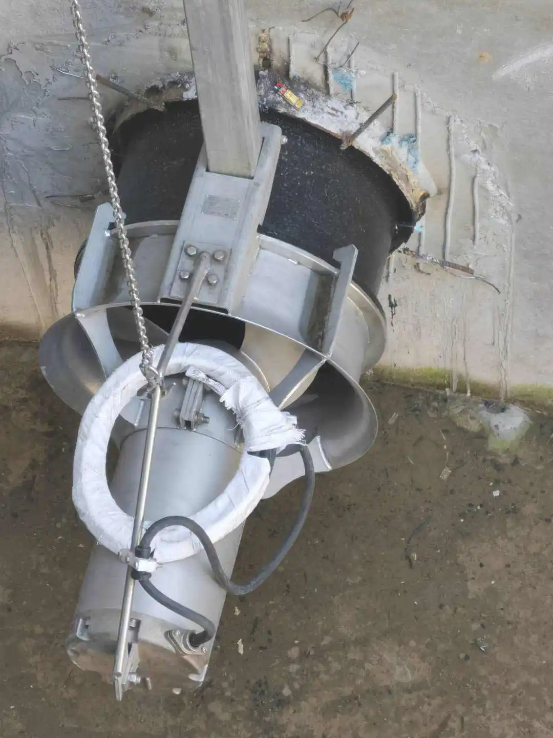 High Efficiency Submersible Mixer Anaerobic Anoxic Tank Sewage Mixer ...