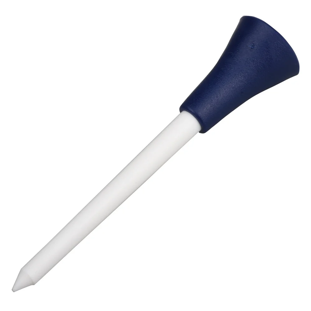83mm Golf Supplies Soft Rubber Sleeve Tees with Plastic Spike Tees for ...