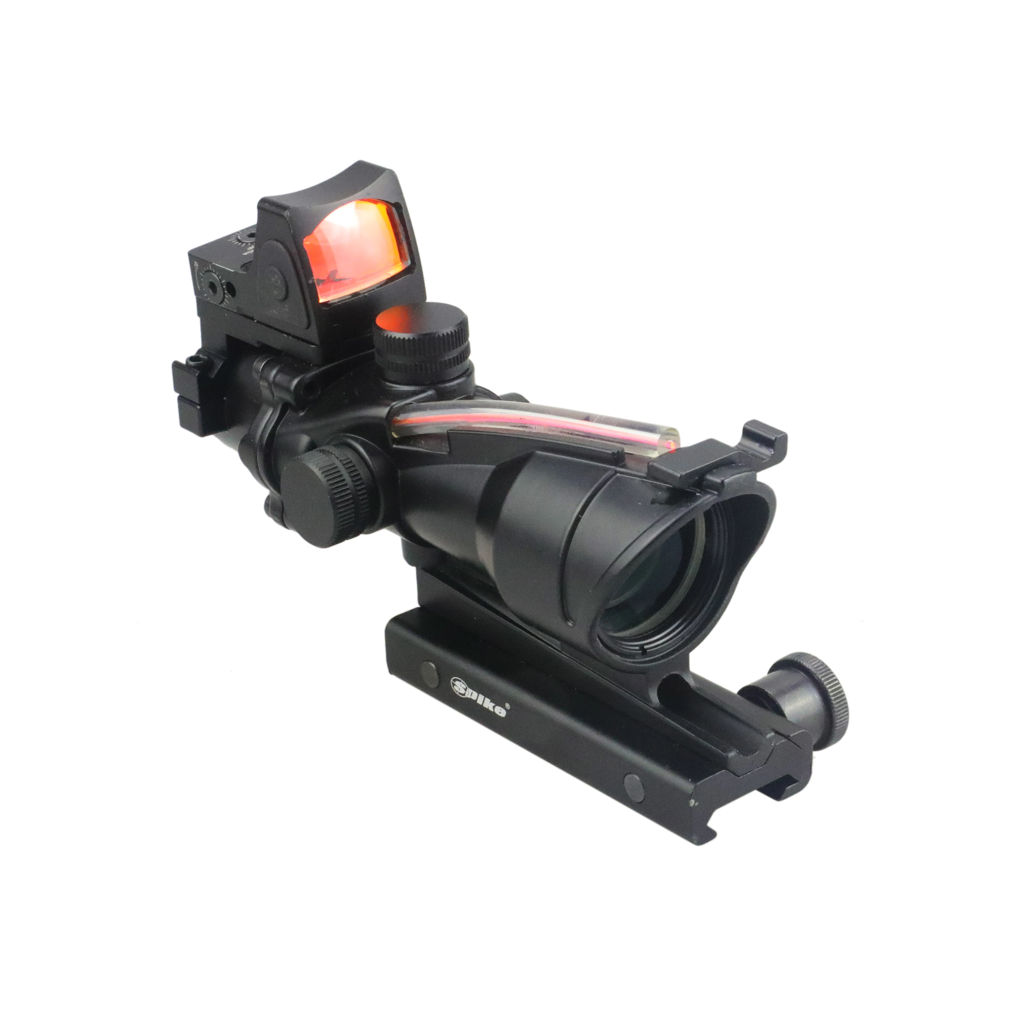 Sipke Scopes 4X32 Magnification Fiber Optic Prism Scope Combine with ...