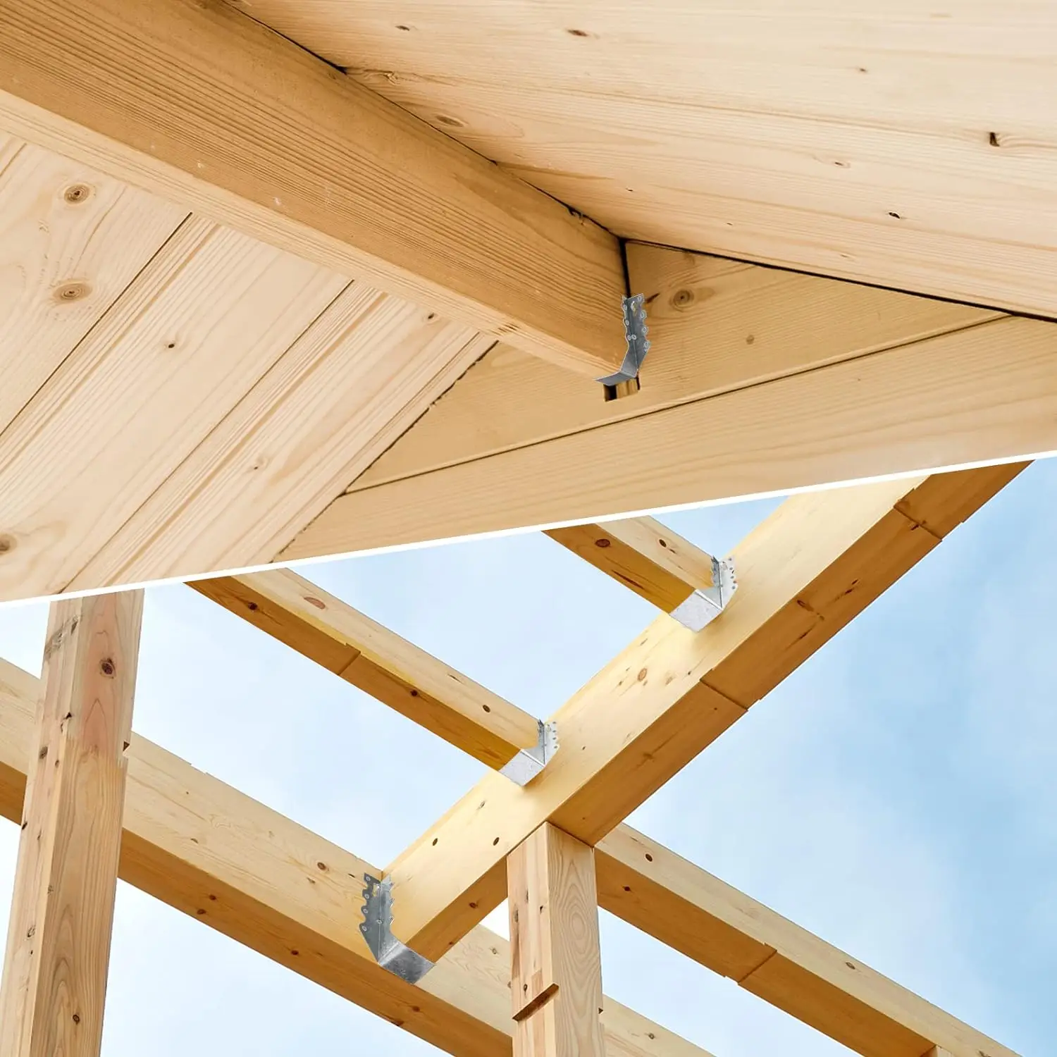 Hot Dip Galvanized Joist Hangers for Wood Construction