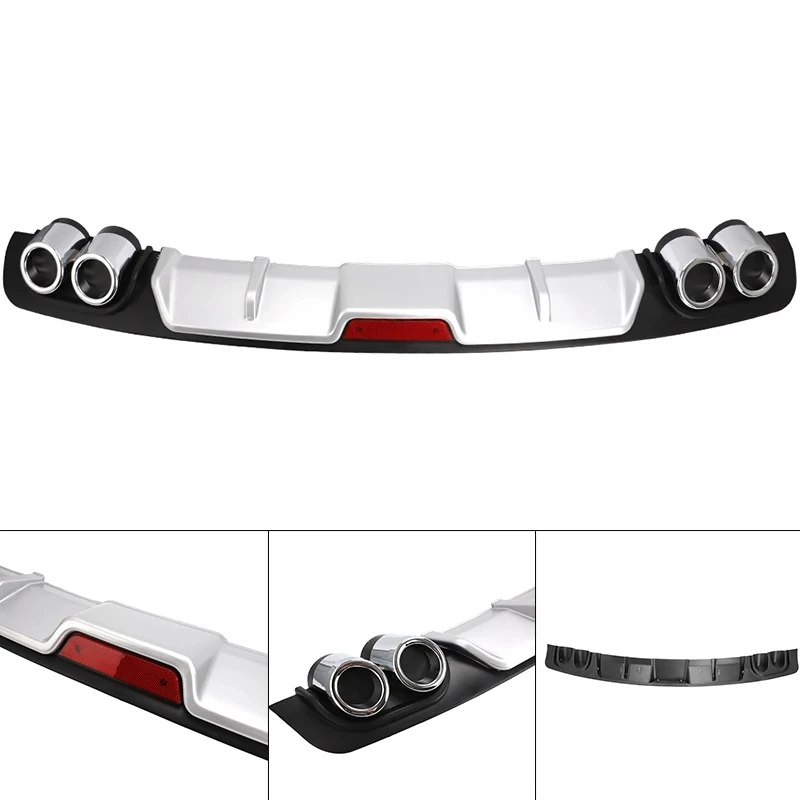 General Rear Bumper Spoiler Diffuser 120 128cm Rear Lip Ford Focus Audi ...