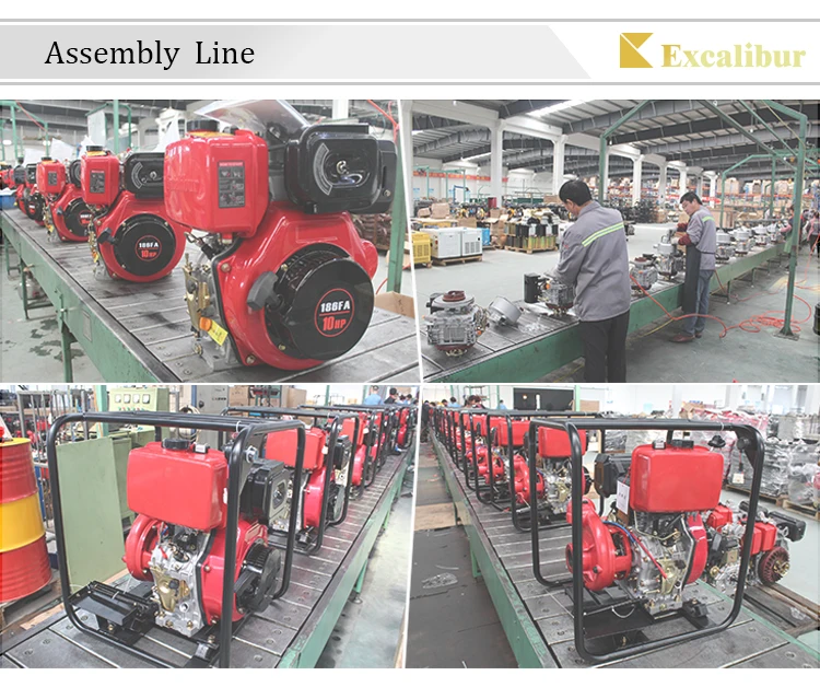 Excalibur Diesel Engine Water Pump Set - High Volume & Pressure