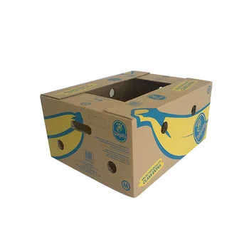 Boîte De Fruits En Carton Banane Personnalisée - Buy Boîte Banane,Boîte ...