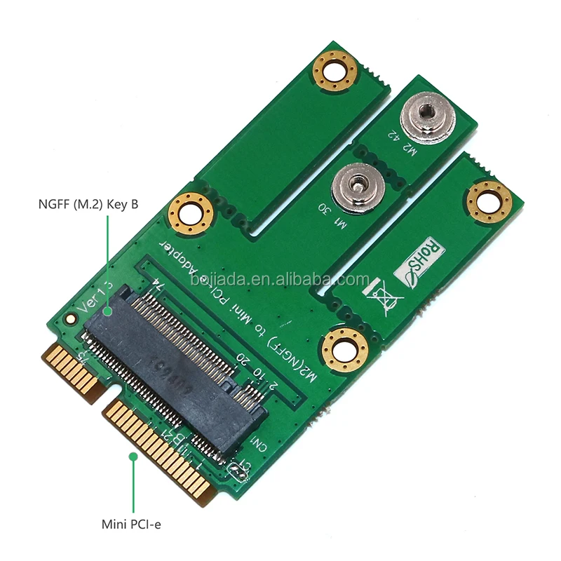 Mini PCI-E Mpcie Interface to M.2 NGFF B-Key Adapter