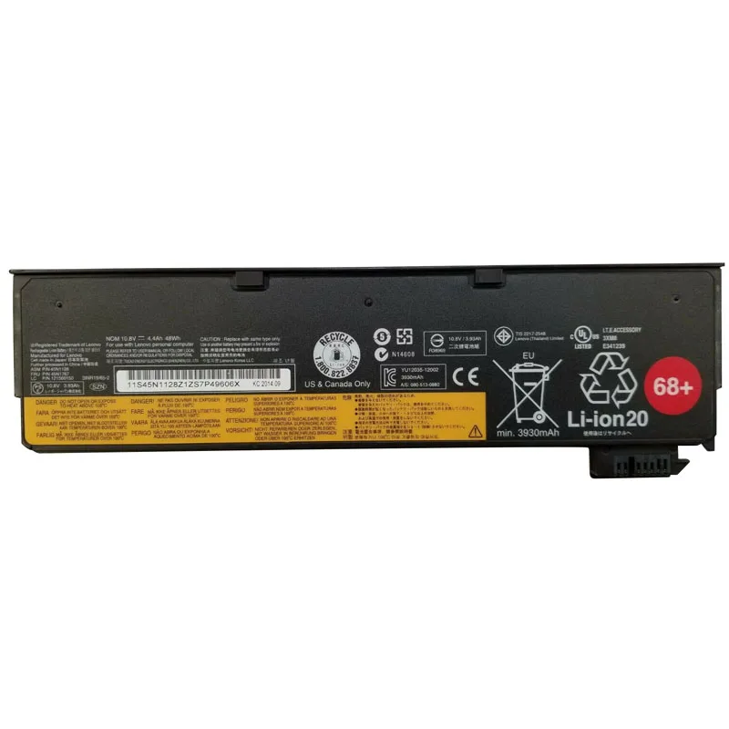 X240 68+ Original Laptop Battery For Lenovo Thinkpad T440 T440s T450 ...