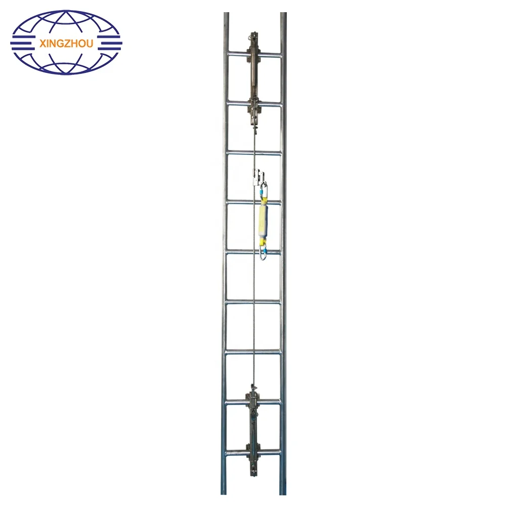 Top Sale Vertical Fall Arrester Systems For Communication Tower Anti ...