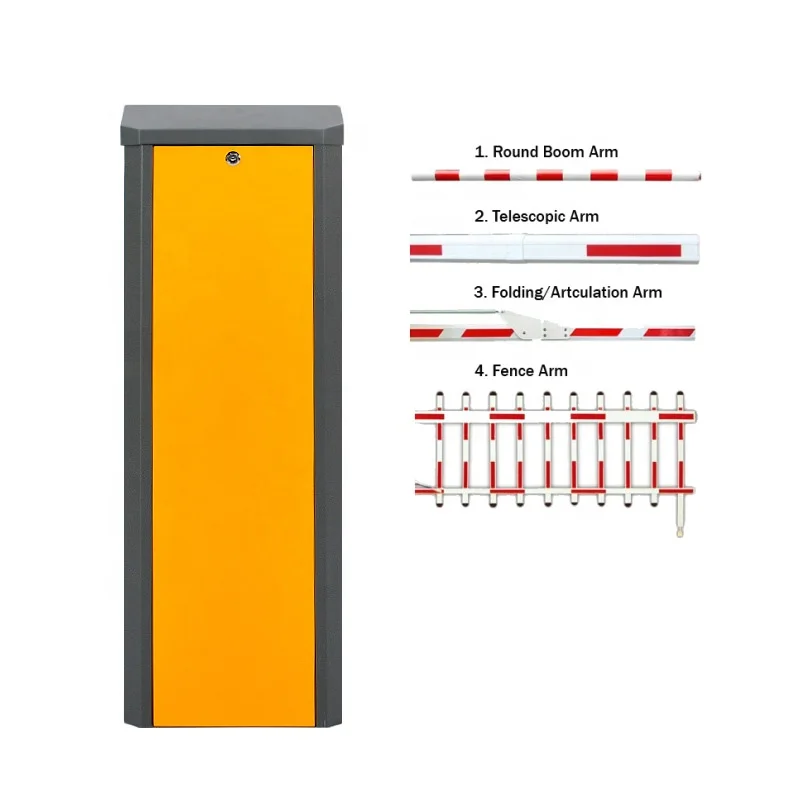 Boom Barrier Gate Automatic Dc Motor Remote Control Roadway Safety ...