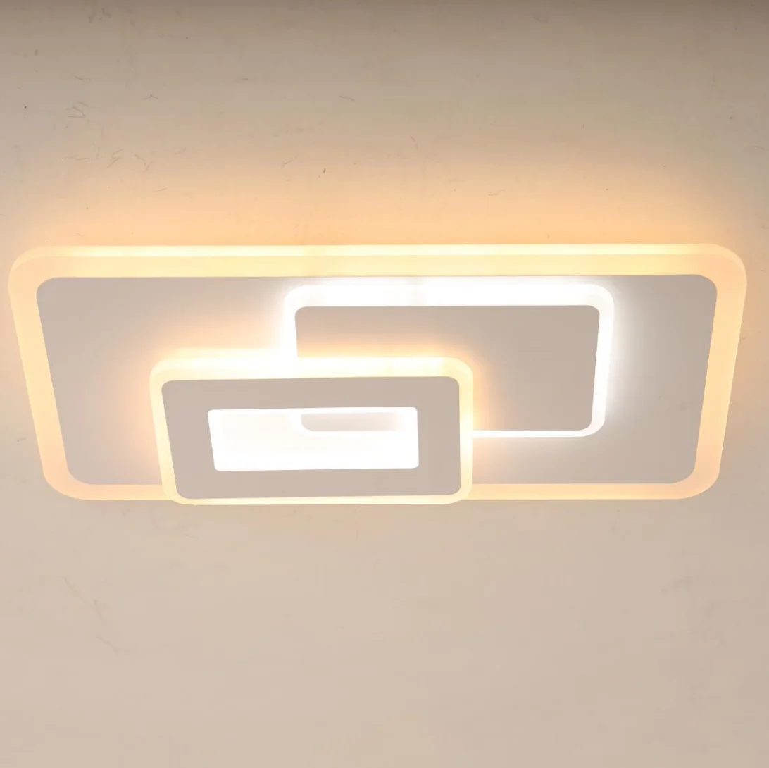 Canlux Lighting Acrylic Square Ceiling Light Fancy Luxury Chandelier ...