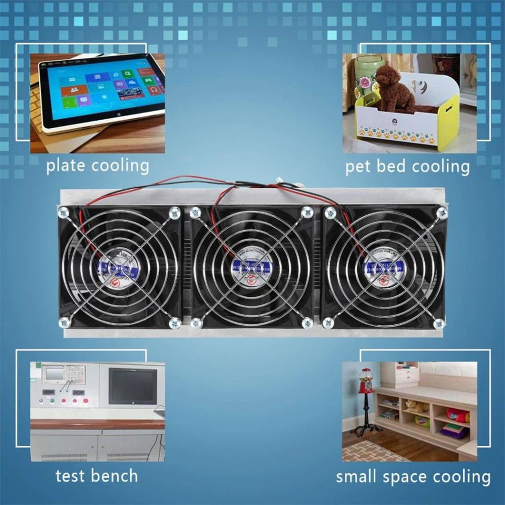 180W Peltier Cooling System Kit - Efficient Refrigeration
