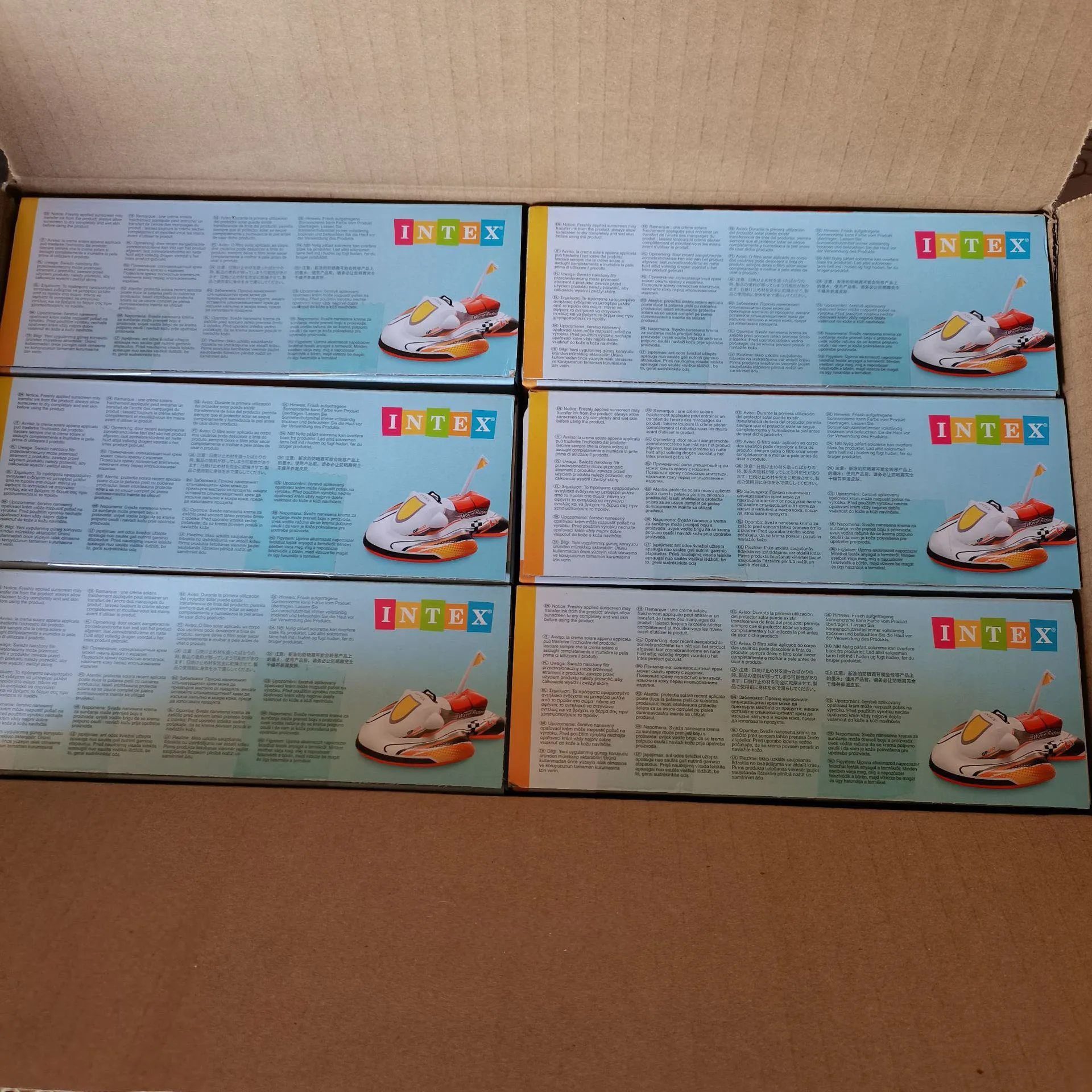 Intex 57520 Children Toy Wave Rider Ride-on With Handle Inflatable ...