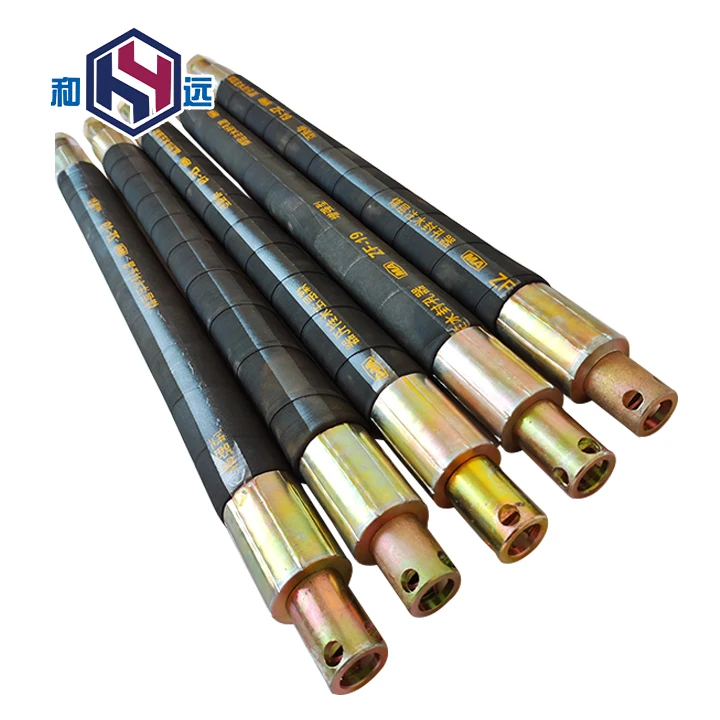 Black SBR Rubber Double Packer Grouting Water Testing Equipment Steel ...