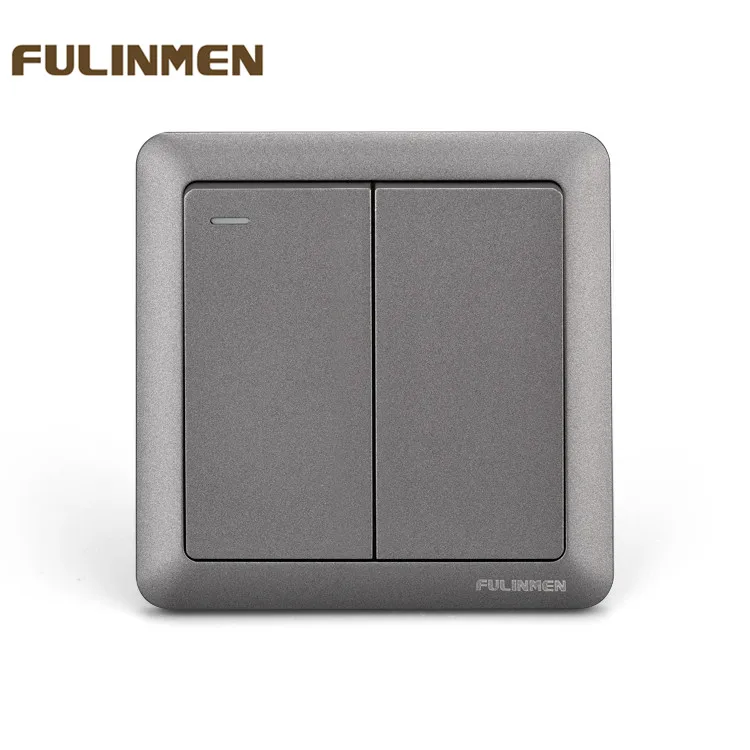 250v Ac 16a 2 Gang 2 Way Switch/single Double Control Electric 2 ...