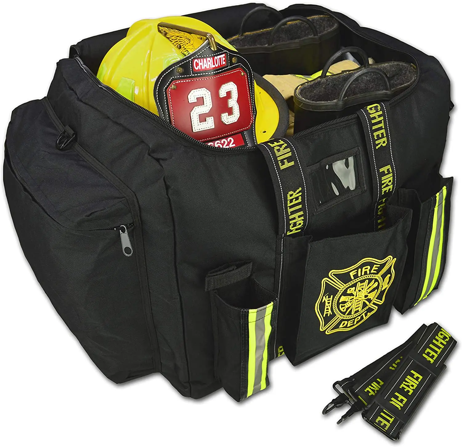 Firefighter Turnout Gear & Safety Duffel Bag - Large Fall Protection