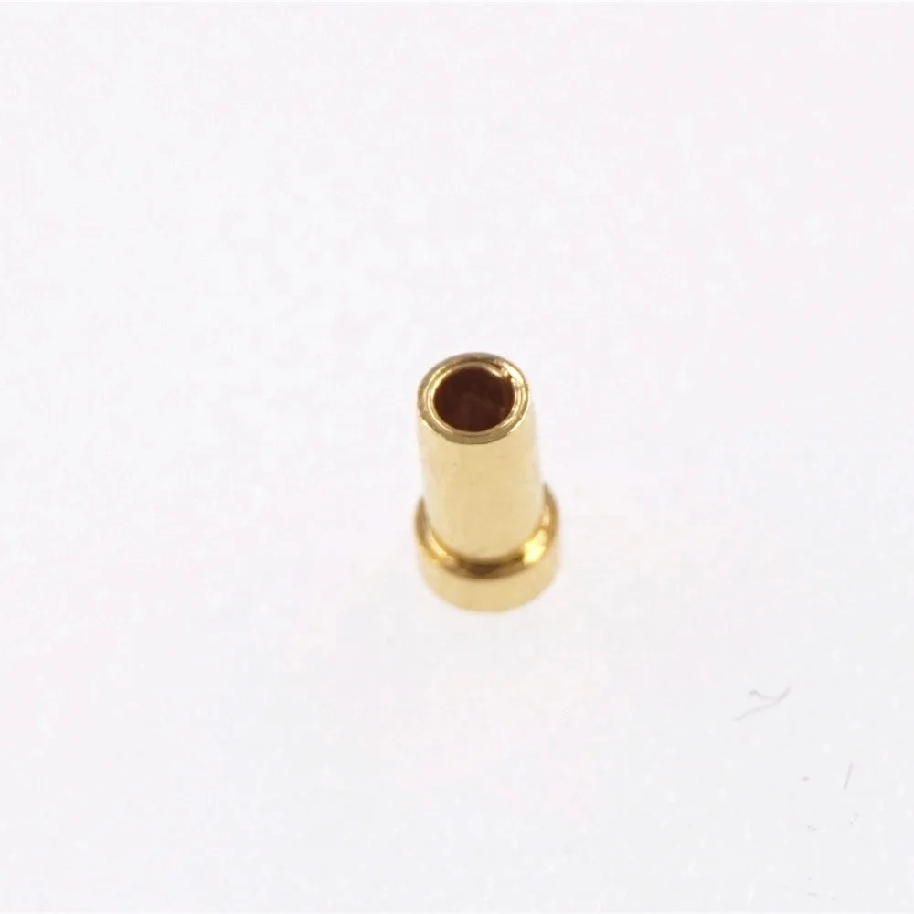 Pin Receptacle 1.0 Mm Diameter Male Pins Plug Pawl Spring Loaded Socket ...