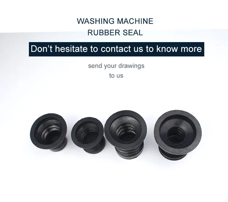 Washing Machine Part Drain Valve Rubber Seals - HUIXING