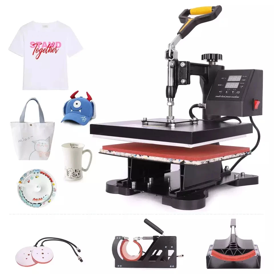 Manual Hat Sublimation Printer Heat Transfer For Hat Heat Press ...