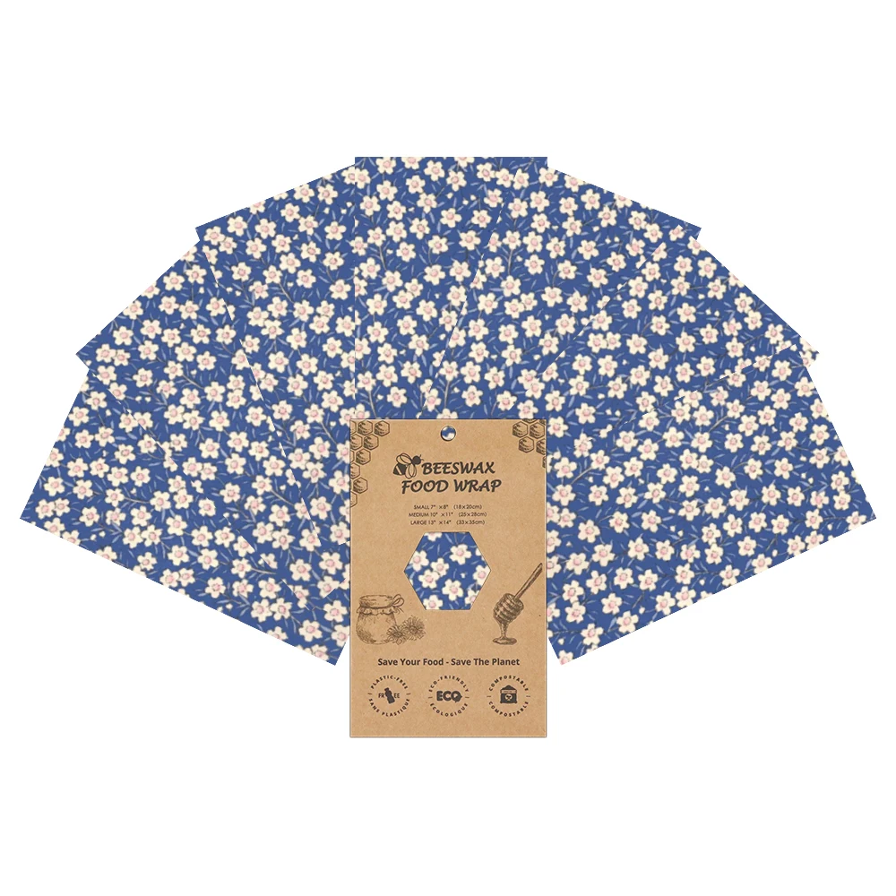 Reusable Bee Wax Food Paper Organic Beeswax Wrap A Grade Food Fruit ...
