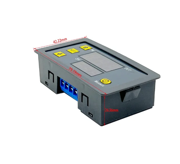 AC 110V 220V DC 12V 24V Digital Time Delay Relay - LED Display