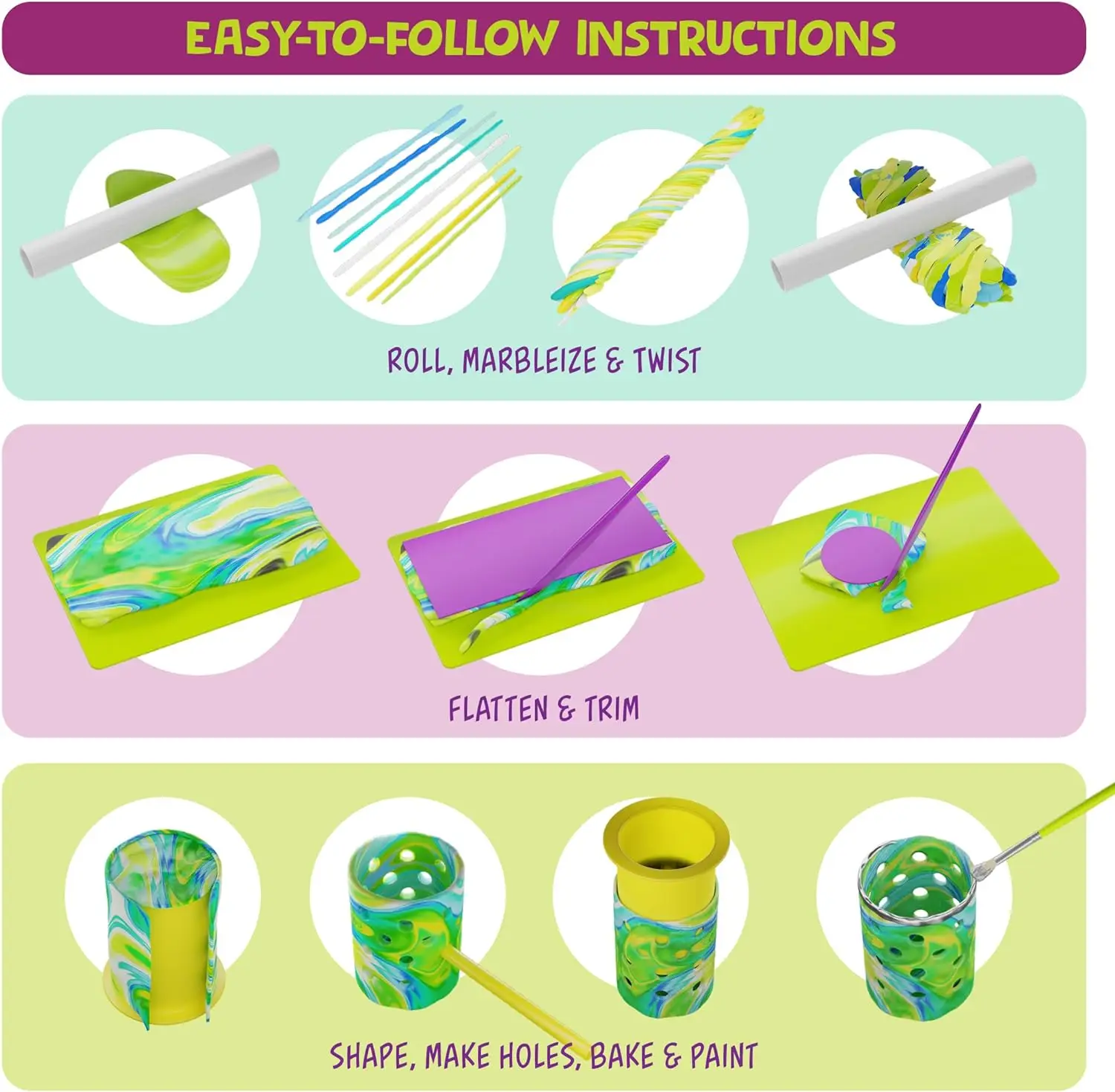 DIY Craft Kits: Make Your Own Clay Luminaries - Fun Arts & Crafts Kits ...