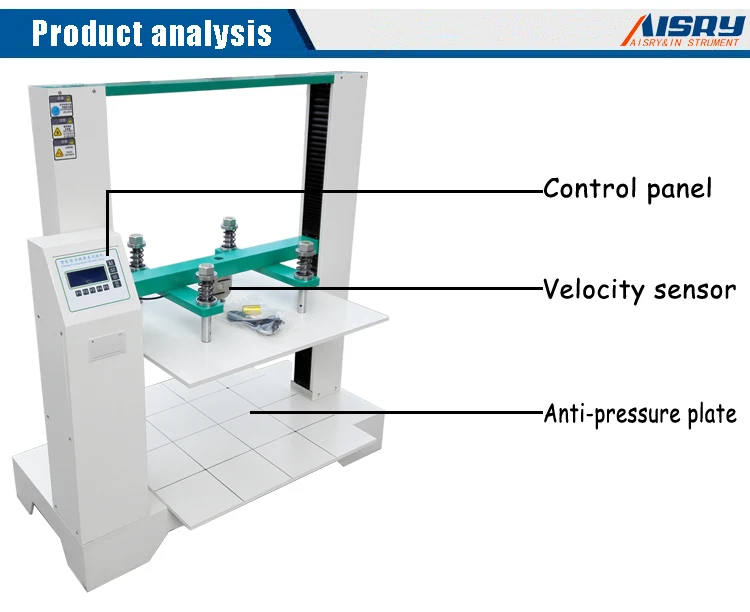 Carton Box Compression Strength Test Machine Corrugated Box Compressive ...