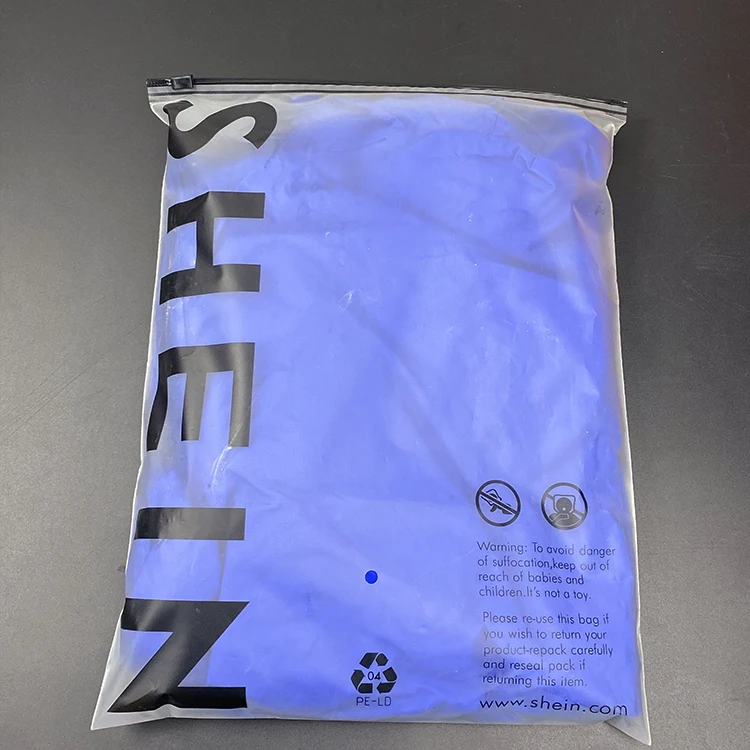 Wholesale Custom Printing Zip Lock Waterproof Zipper Eva Frosted Matte ...