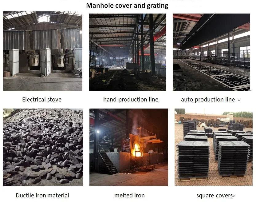 JRC 4 Etisalat Teleco Cast Iron Ductile Iron D400 Manhole Covers