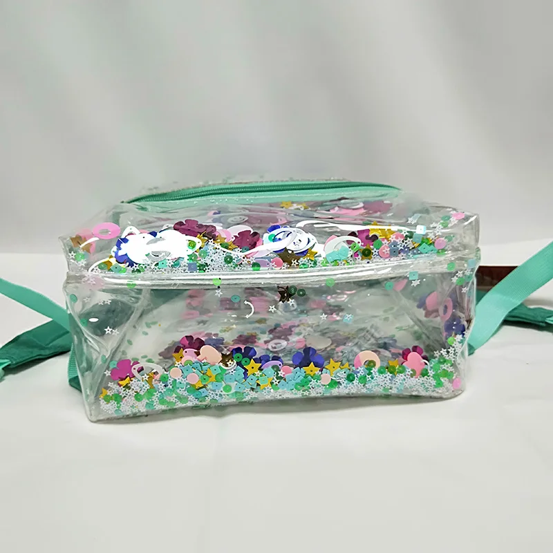 Customized Double Layer Soft Plastic Shoulder Bag Children Satchel Toys ...