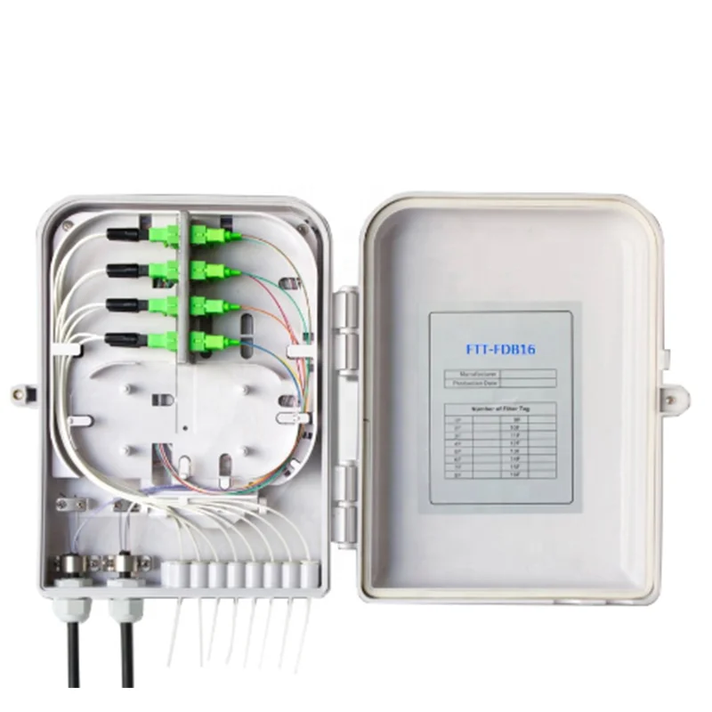 FTTH Mini ODF - 16 Core Fiber Optic Distribution Box