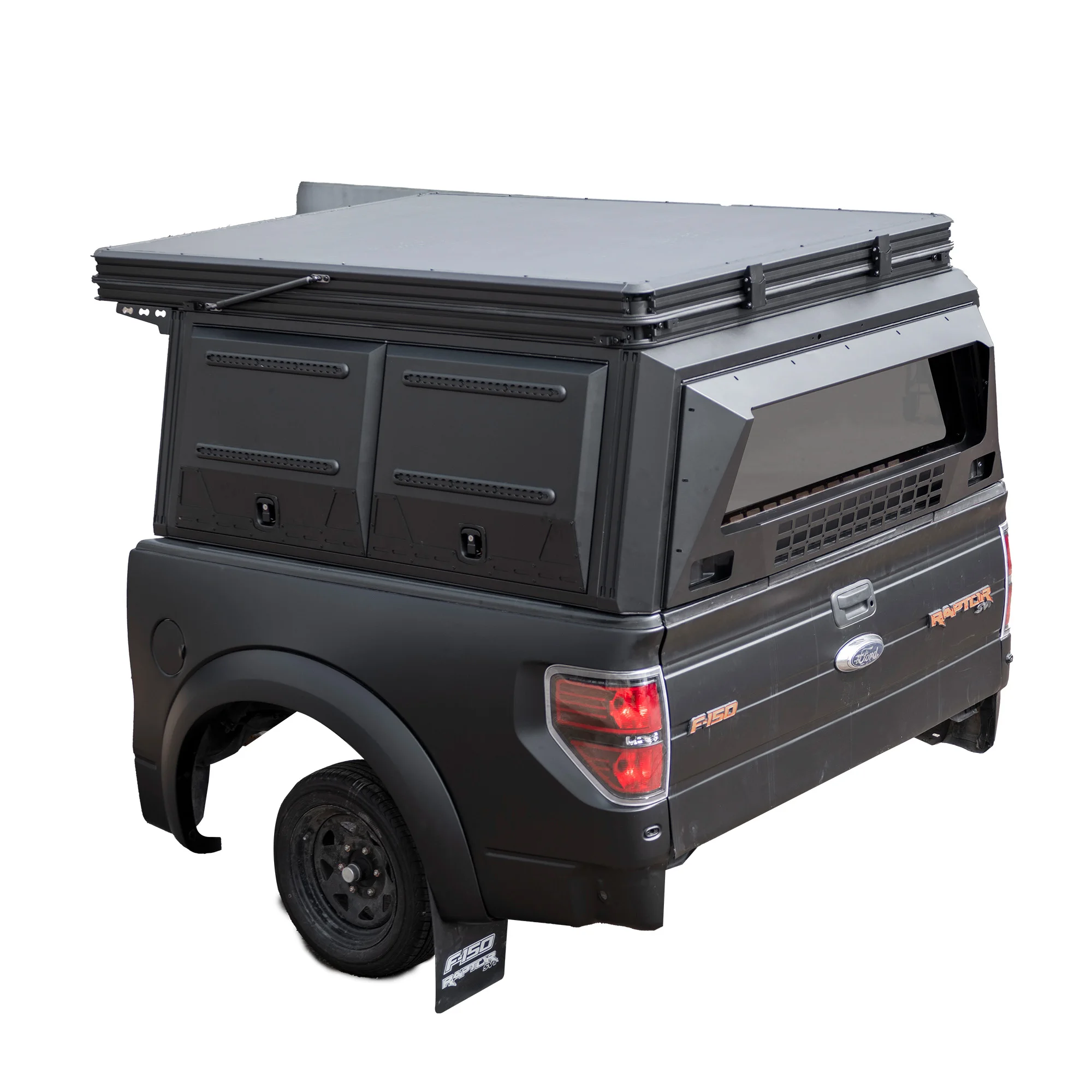 Custom Double Cab Ute Tray and Canopy Rooftop Tent for 4X4