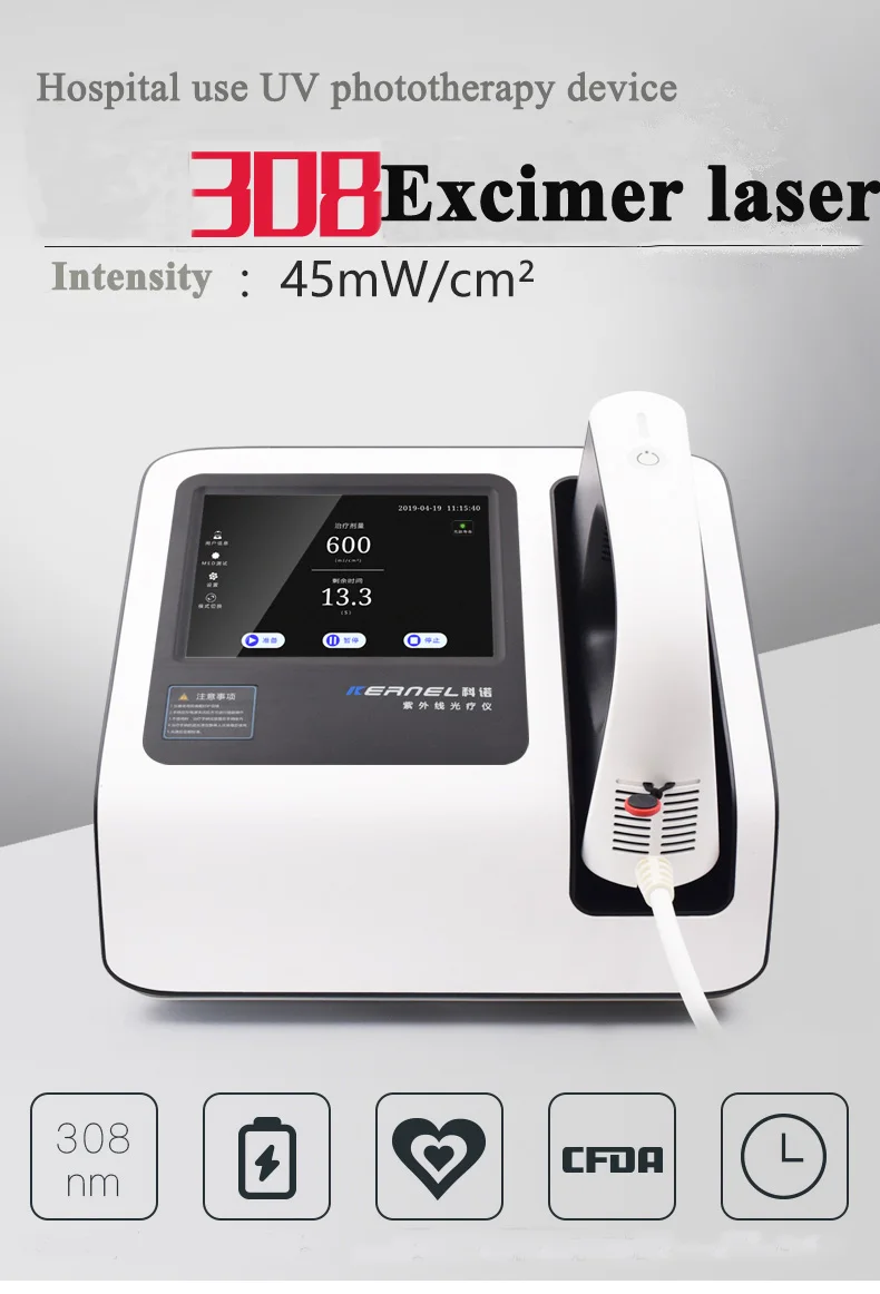 Portable Uvb Lamps Phototherapy Treatment Cure Lampara Excimer Laser ...