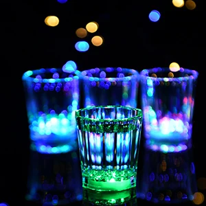 Wholesale Custom Led Whisky Cup Inductive Colorful Plastic Cup For Bar ...