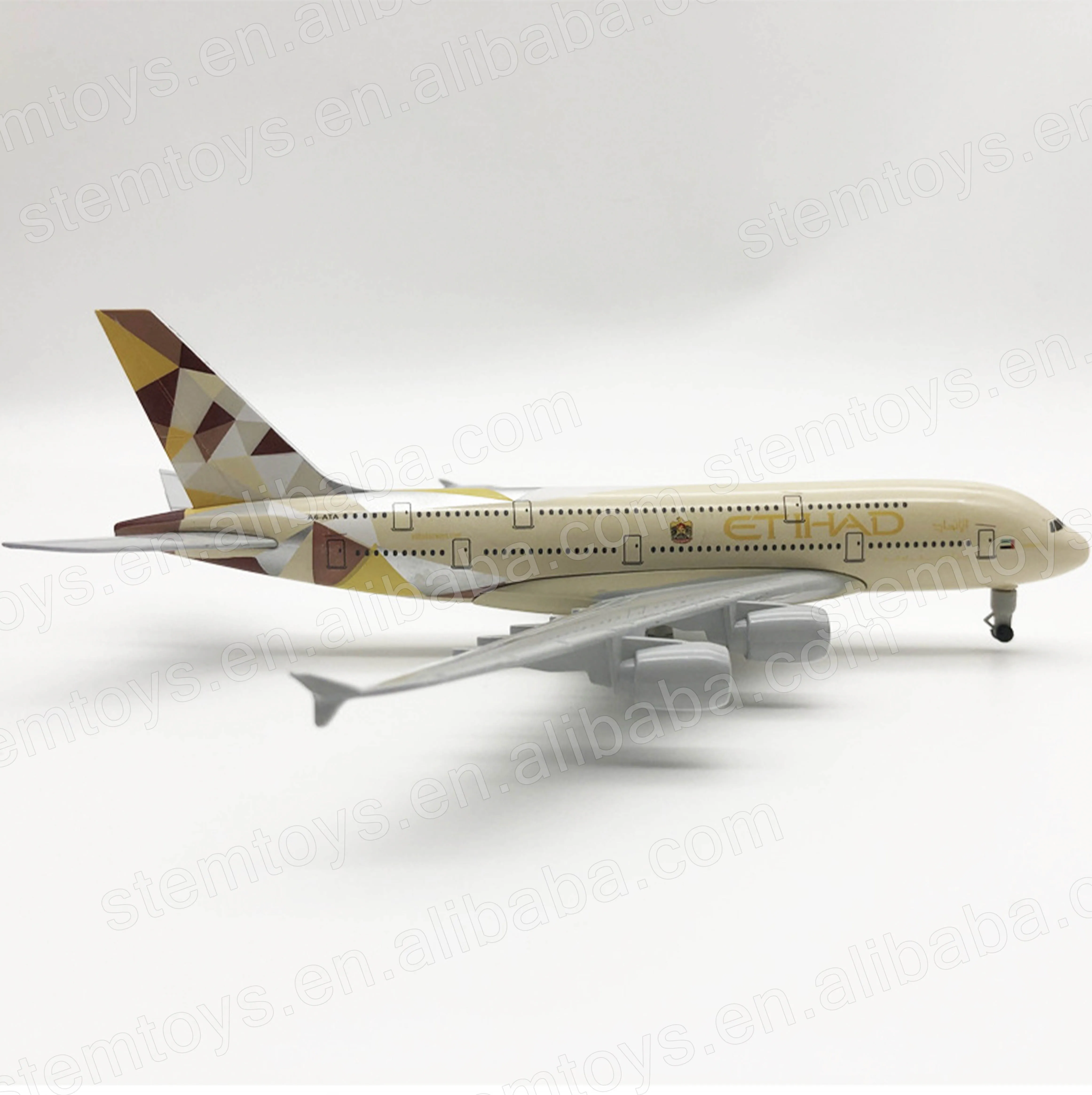 Etihad Airways A380 Diecast Model - Perfect Gift or Decoration