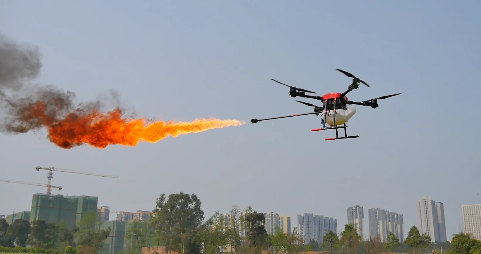 High-altitude Fire-breathing Uav With Heavy Load Special Uav For Power ...