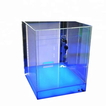 Large Acrylic Pull Tab Display Case With Led Backlit Display And ...