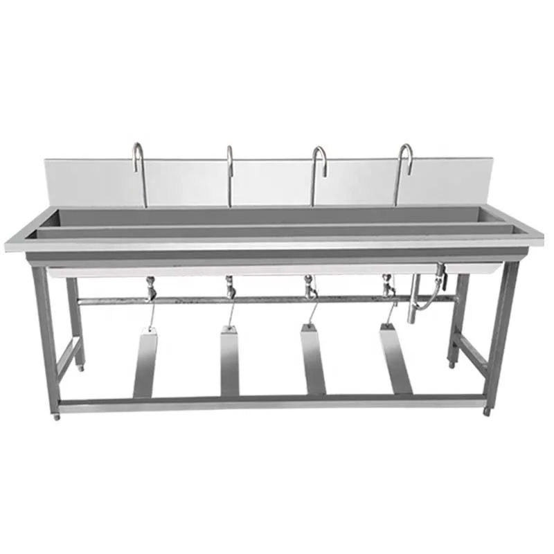 Industrial Stainless Steel Hand Washing Sink for Slaughterhouses