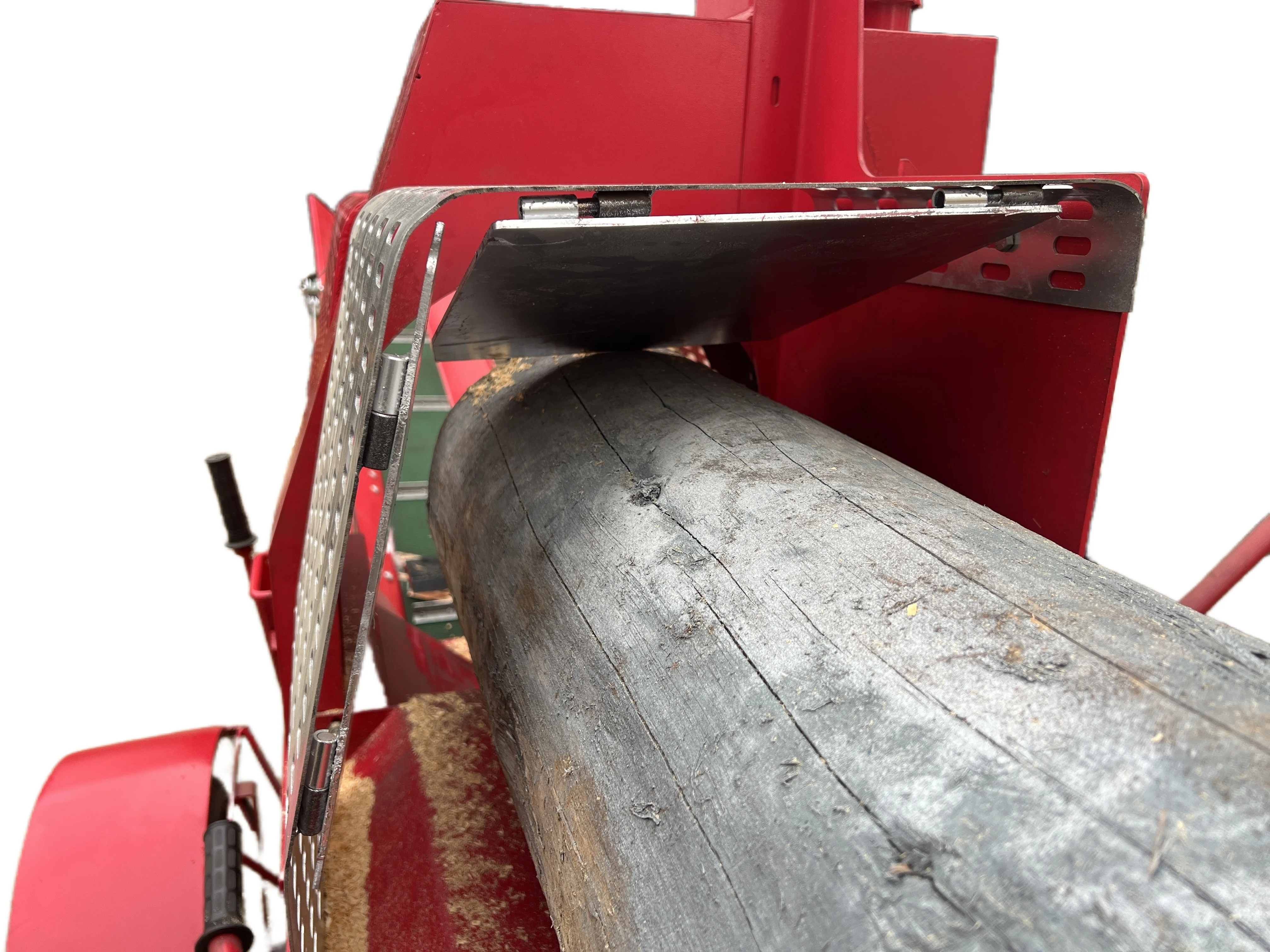 Finely Processed Firewood Processor Wood Chipper Digger Attachment ...