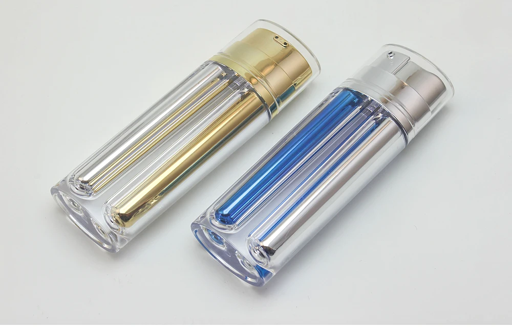 Dual Chamber Plastic Bottle - Ideal for Skincare Serums