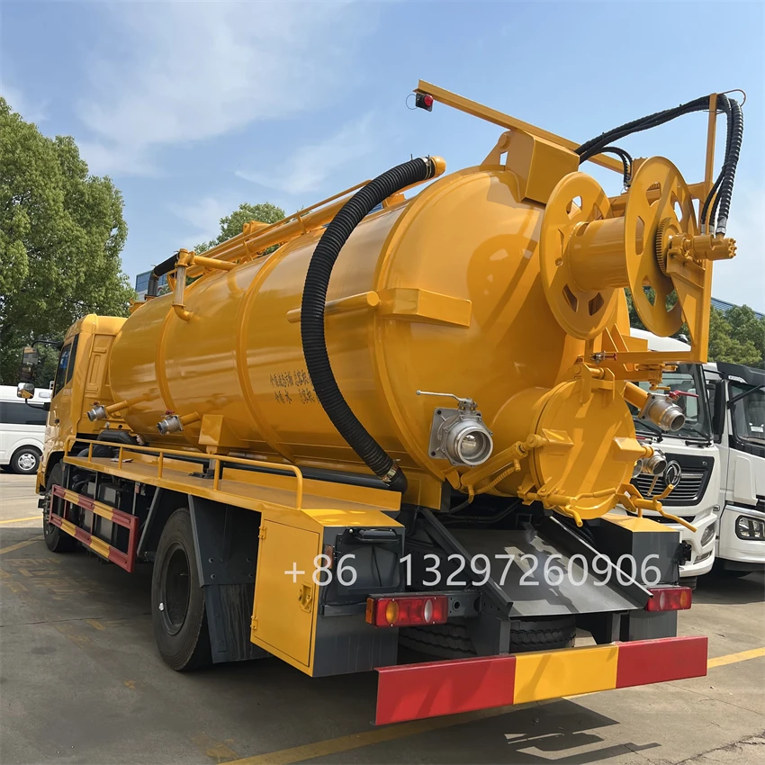 High Quality Septic Tank Vacuum Fecal Dong Feng Mini Sewage Suction ...