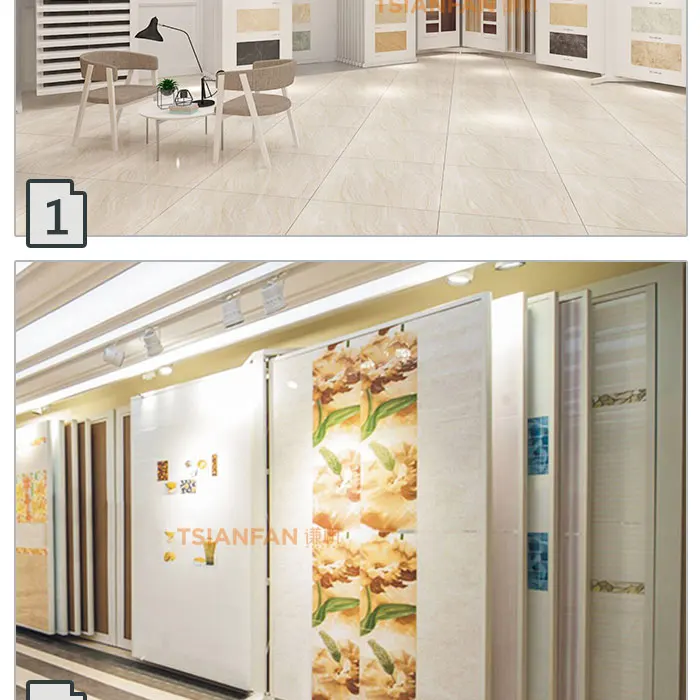 Tsianfan Custom Tile Holder Page Turning Tile Display Stand For Mosaic ...