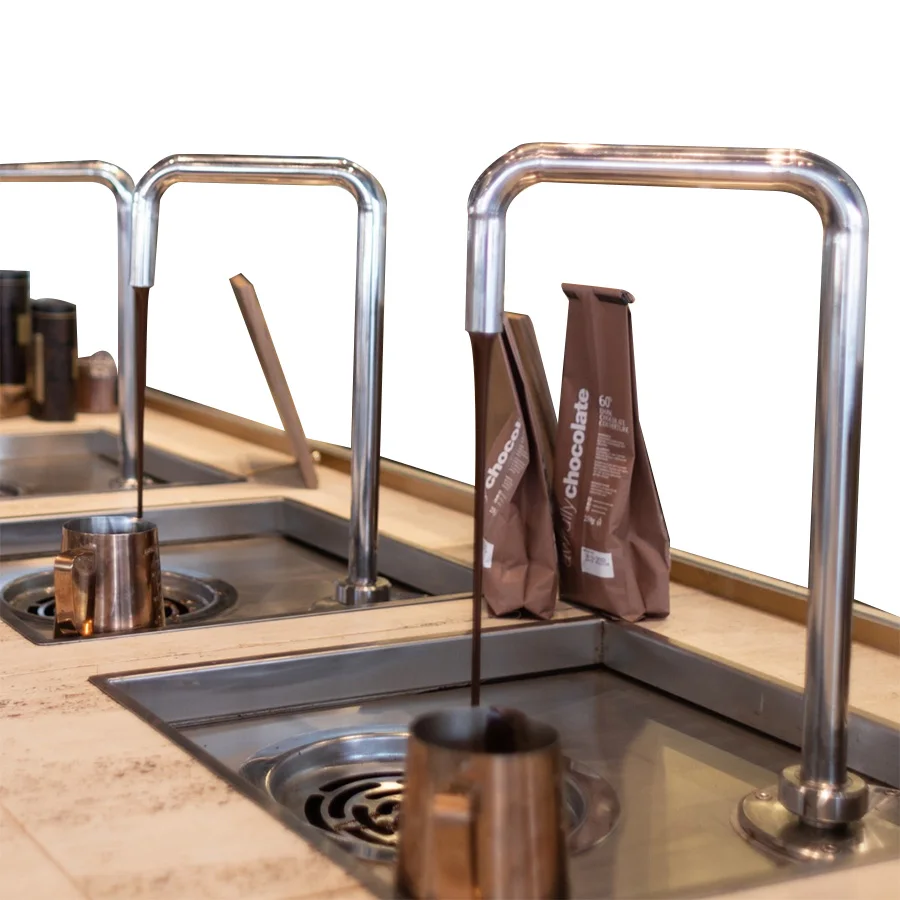 Automatic Hot Chocolate Dispenser Chocolate Dispenser Tempering Machine ...