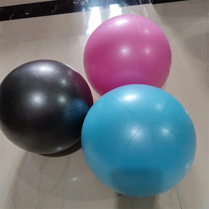 Factory Direct Sales 25cm Frosted PVC Explosion-Proof Yoga Ball Small ...